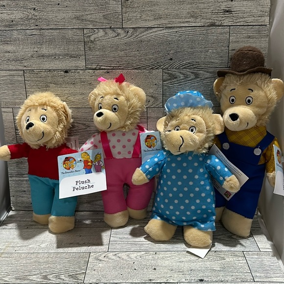 Pbs Kids | Toys | The Berenstain Bears Plush Family Bears | Poshmark